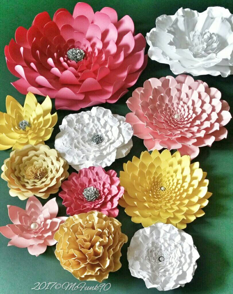 Large Paper Flowers Perfect for a Nursery in the Colors of | Etsy