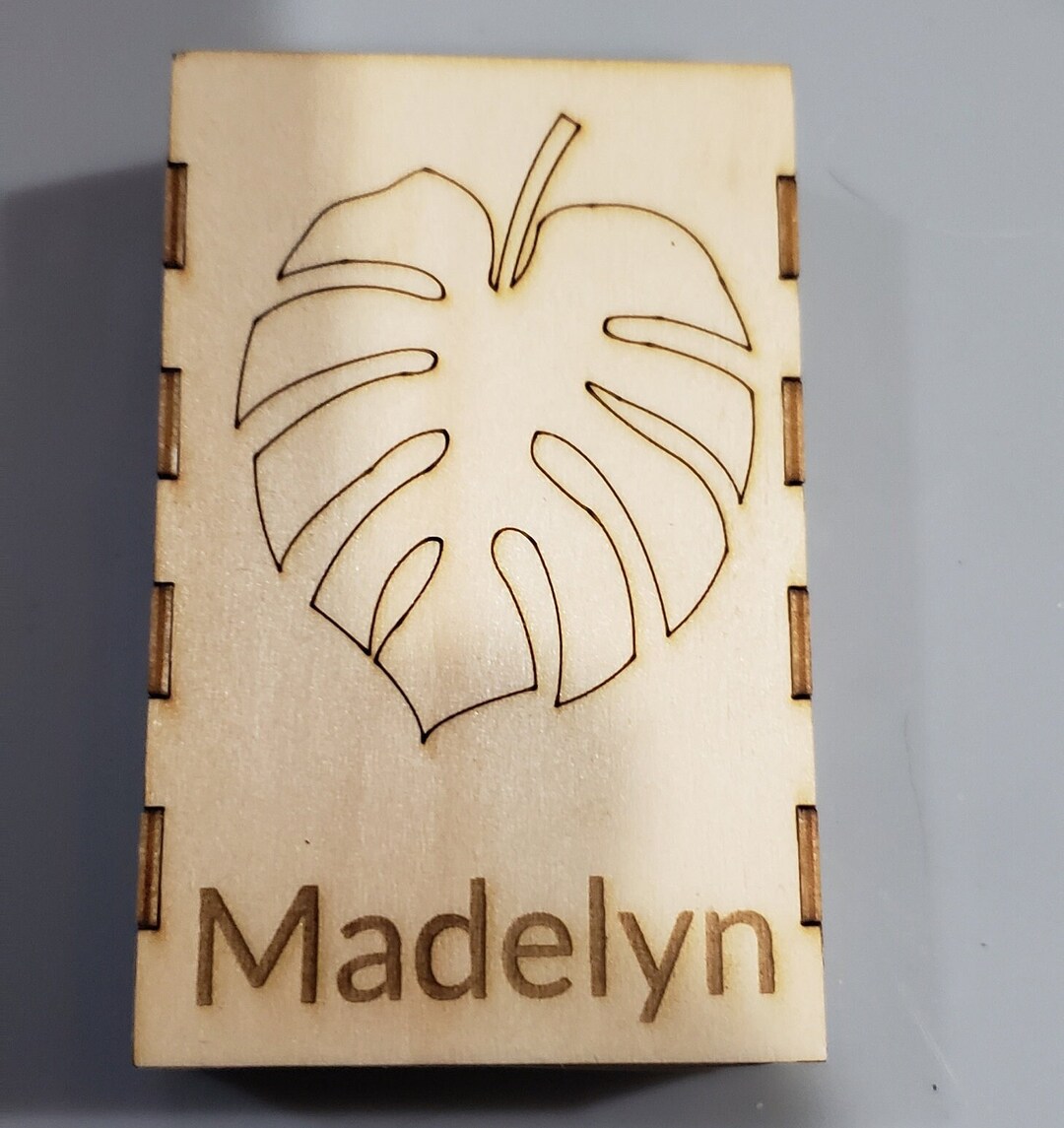 Personalized Wooden Match Box, Matchbox - Custom - Wedding Favor, Party ...