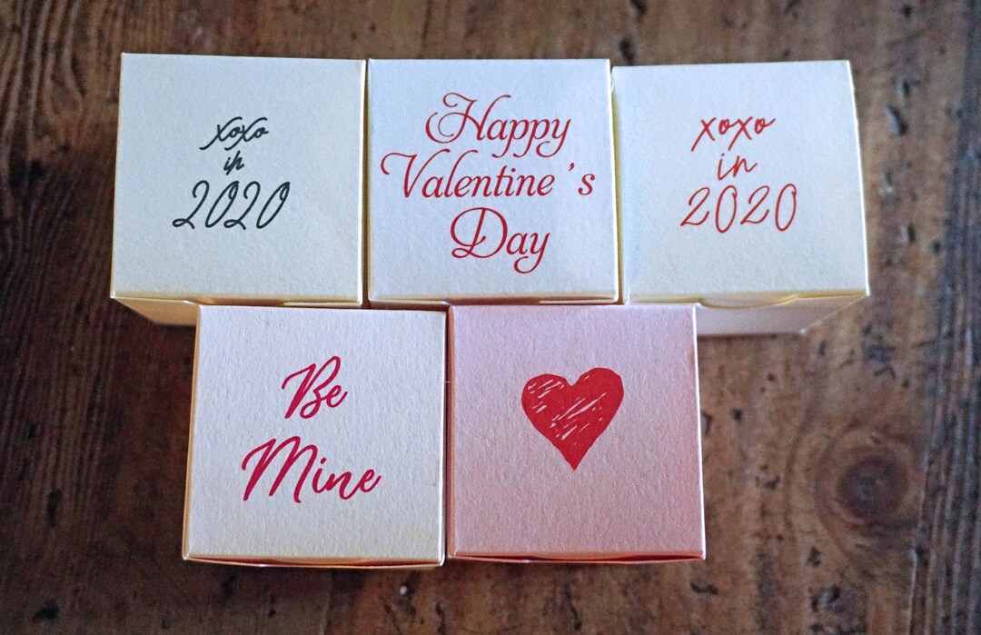 Truffle Wedding Favor - Candy Mini Gift Box - Personalized Custom Small ...