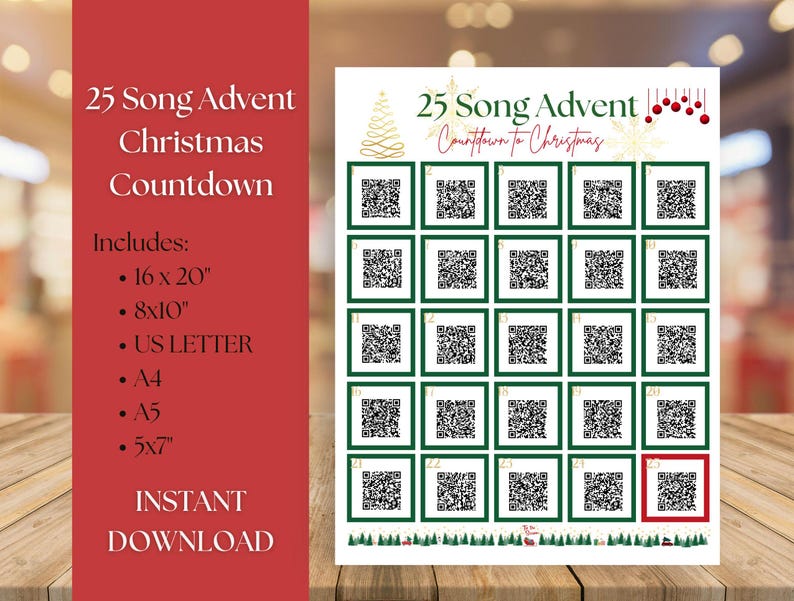 Advent Calendar Playlist Christmas Countdown for the Whole Family ...