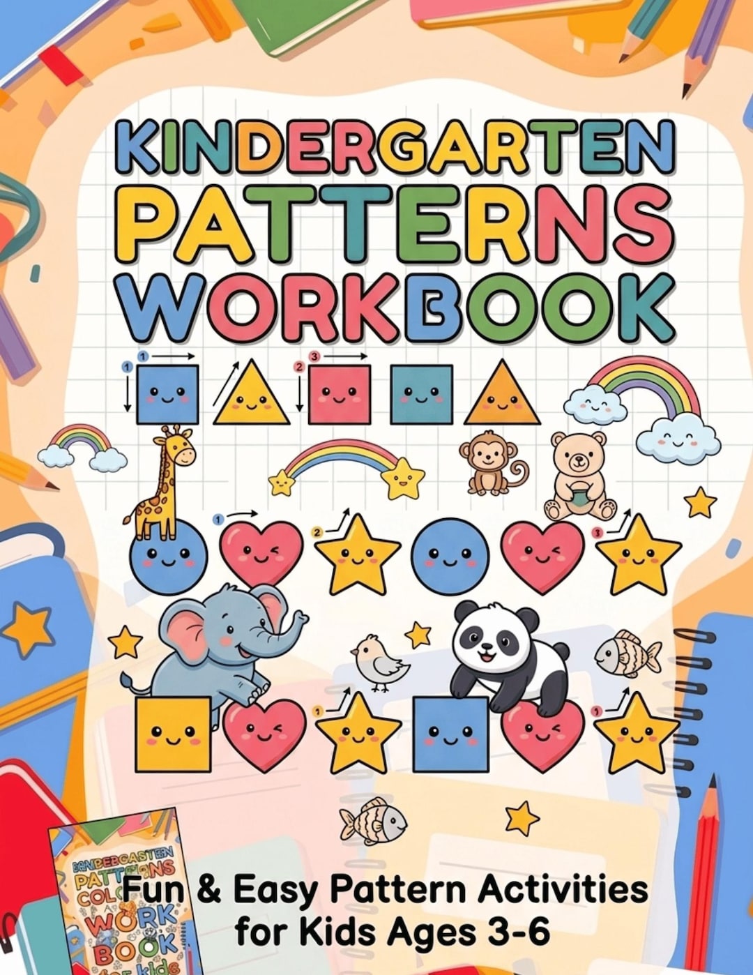 Pattern Worksheets for Kids, Preschool Pattern Activities PDF ...