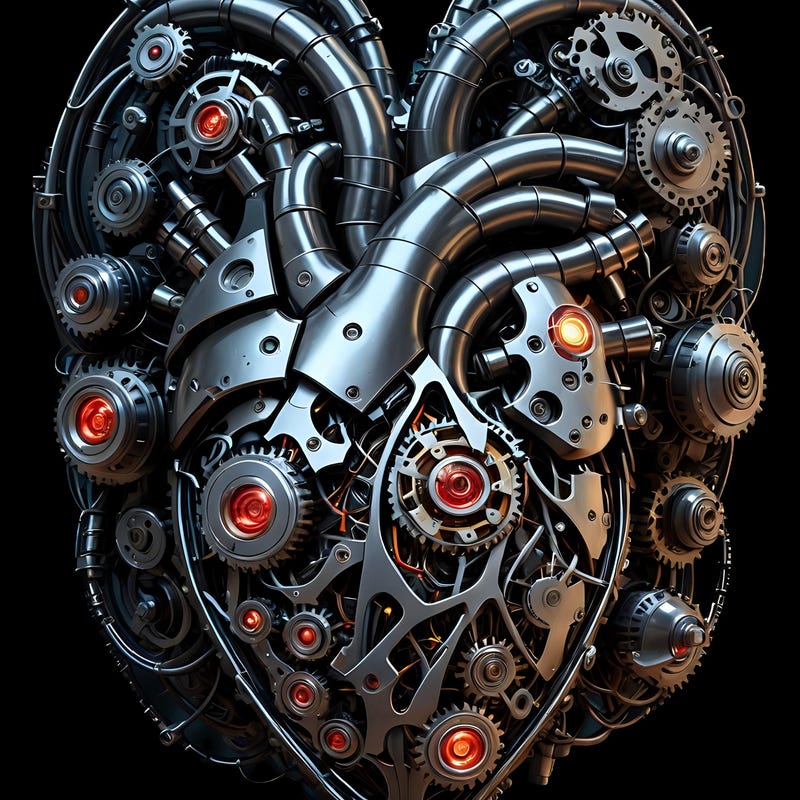 Clockwork Heart - Etsy