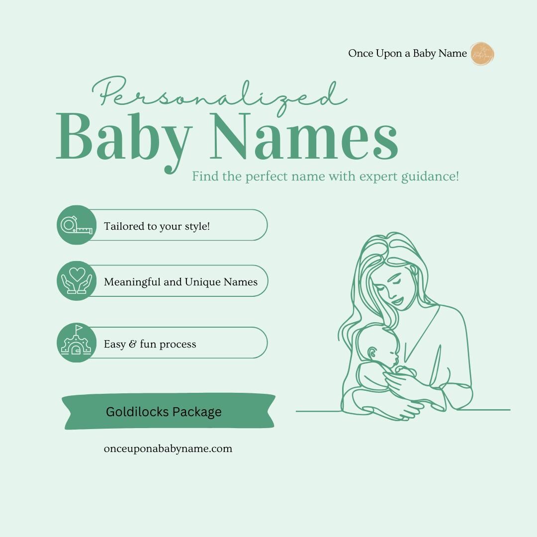 Goldilocks Baby Name Consultation (mid-tier) – Custom Name List With ...