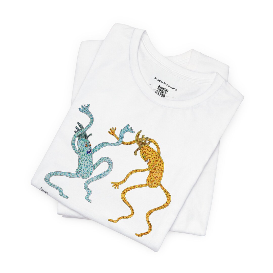 Squiggly Dance Original Artwork by Adriana Guarderas - Etsy