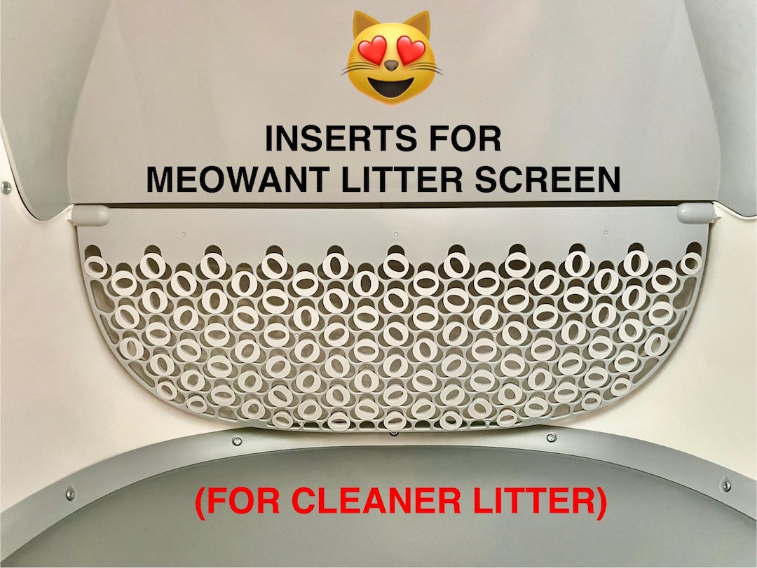 Inserts for Meowant Self Cleaning Litter Box Screen (SC01 or SC02) | to ...