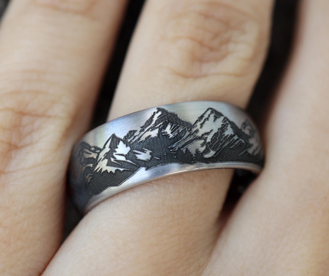Mens Outdoor Wedding Bands