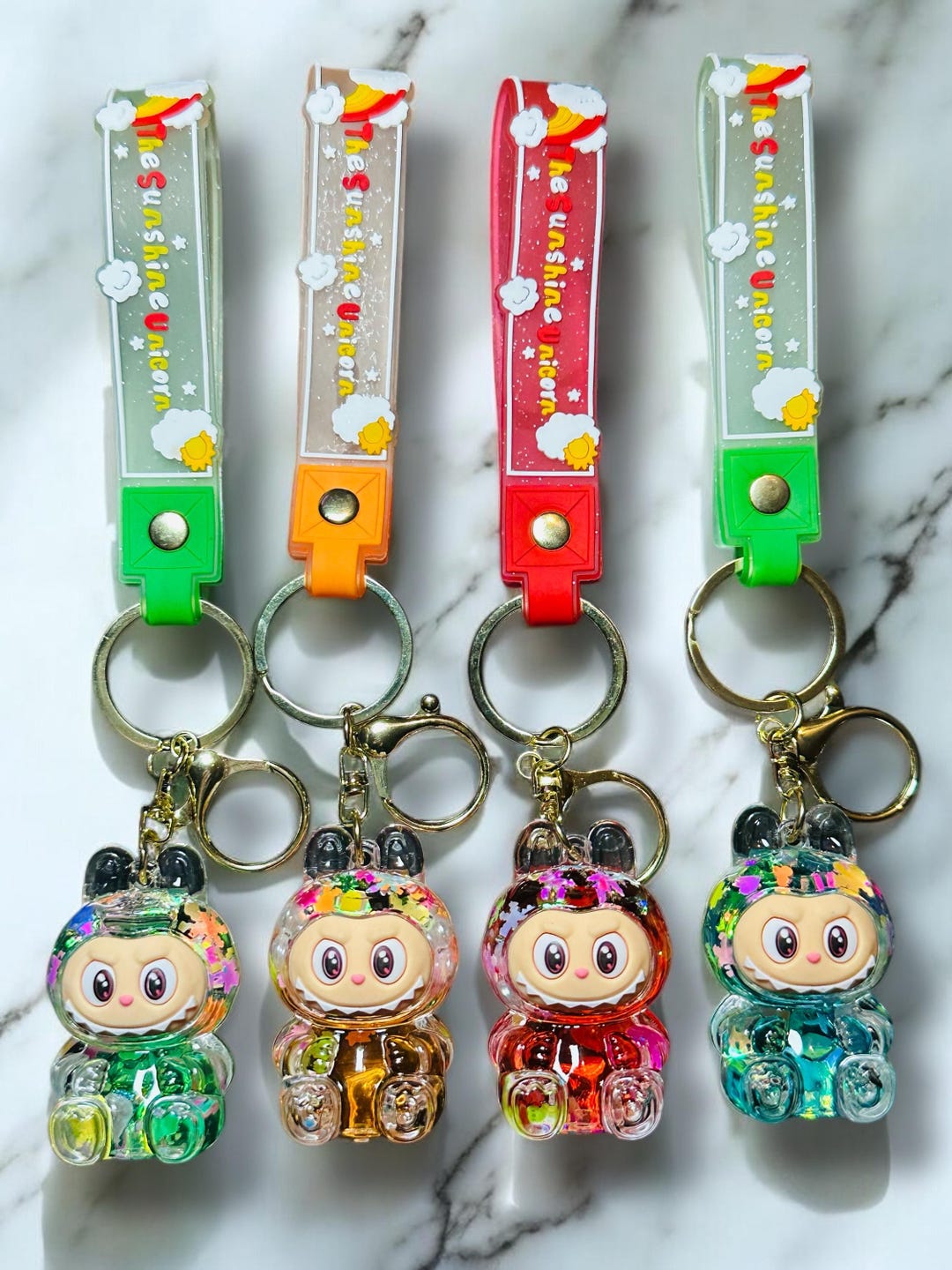 Labubu Keychains (water Figure) - Etsy