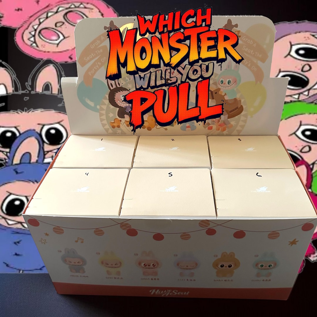 Monster Blind Box - Etsy