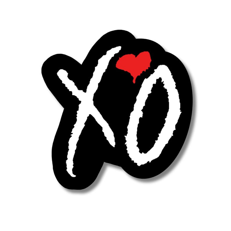 The Weeknd Sticker, XO Sticker, Abel Tesfaye Gift, After Hours Sticker ...