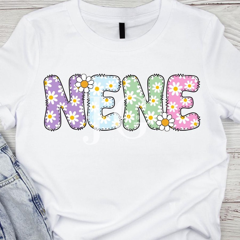 Daisy Flowers NENE Png, Wildflower Shirt Design, Grandma Nickname Png ...