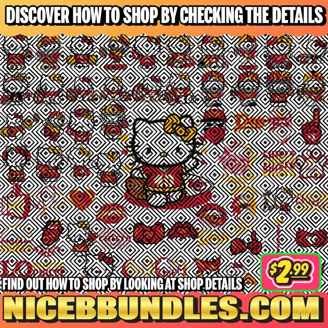 310 Hello-kitty Kansas-city-chiefs Logo Files Svg, Kansas-city-chiefs ...