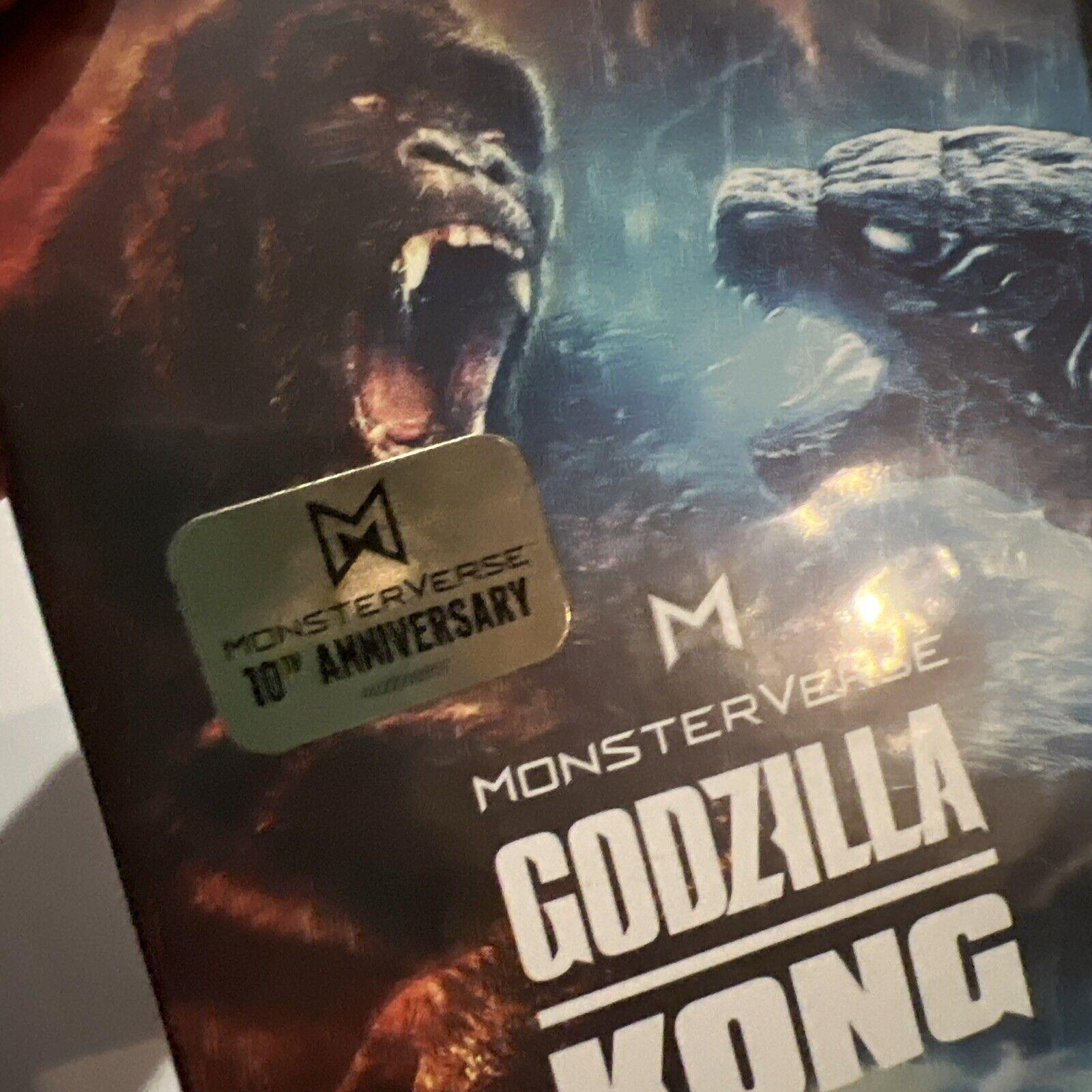 Godzilla Kong Monsterverse 5-film Collection DVD NEW 10th Anniversary ...