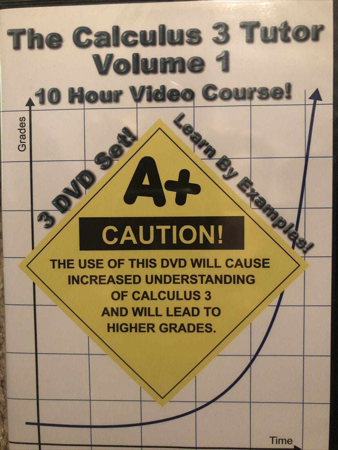 Calculus 3 Tutor, Vol. 1: 10 Hour Course [new DVD] Mathematics Math Learning - Etsy