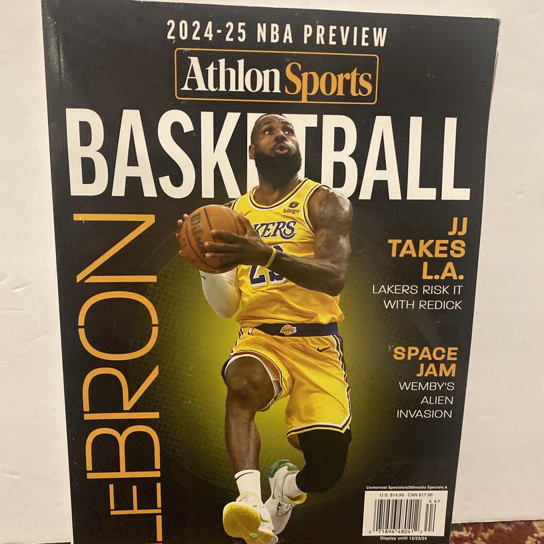 Athlon Sports 2024-2025 NBA BASKETBALL Preview Magazine Lebron James ...
