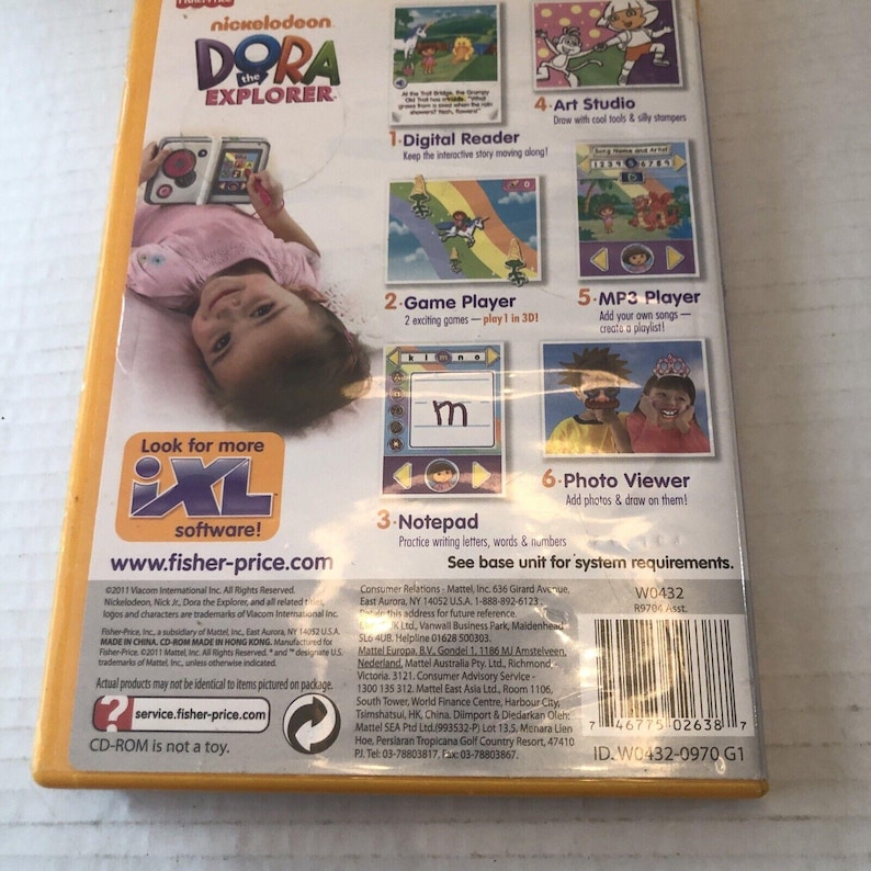 Dora the Explorer Learning System Fisher Price 3D CD Game - Etsy