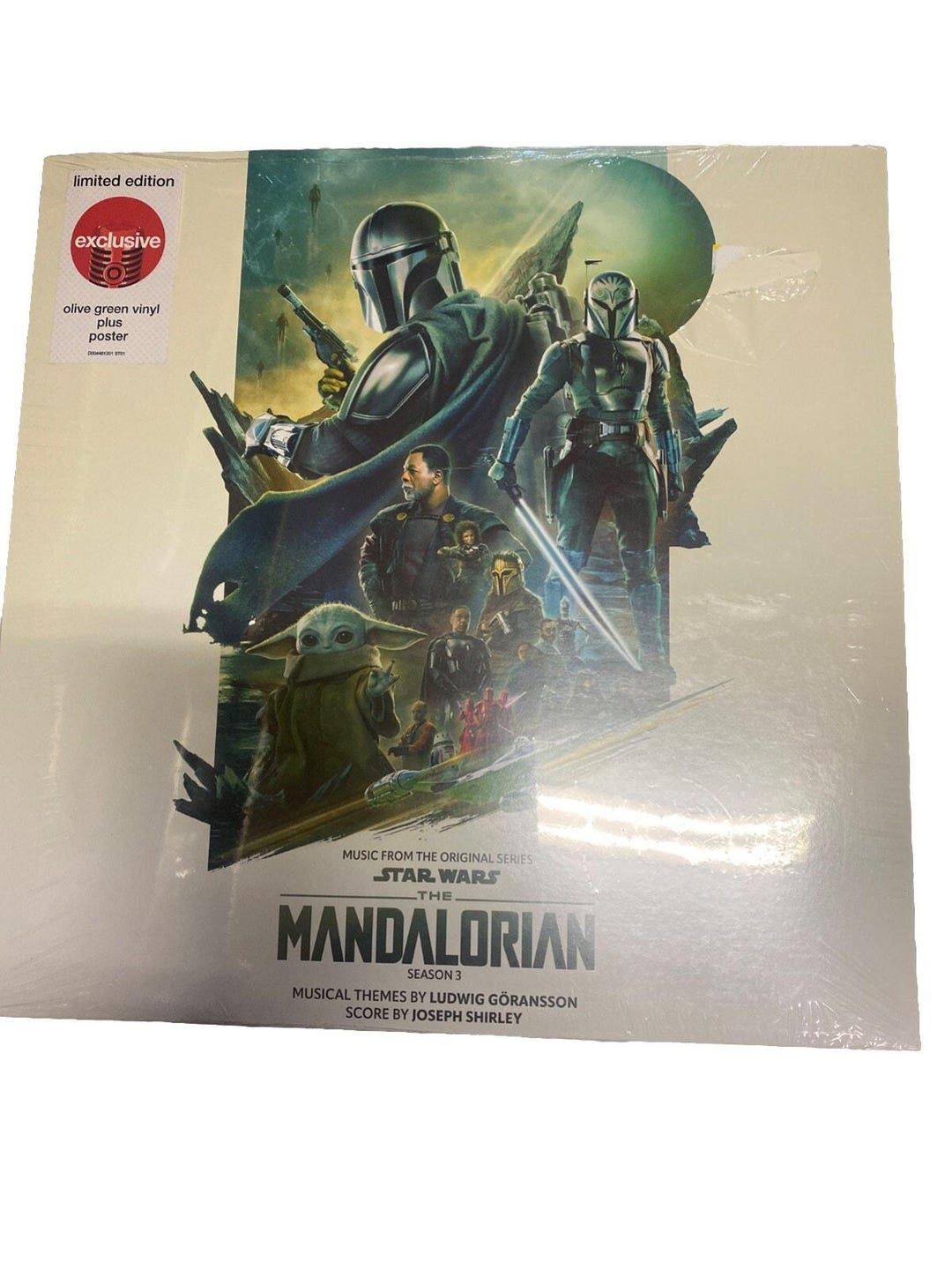 Star Wars the Mandalorian Season 3 Soundtrack Olive Green Vinyl LP ...