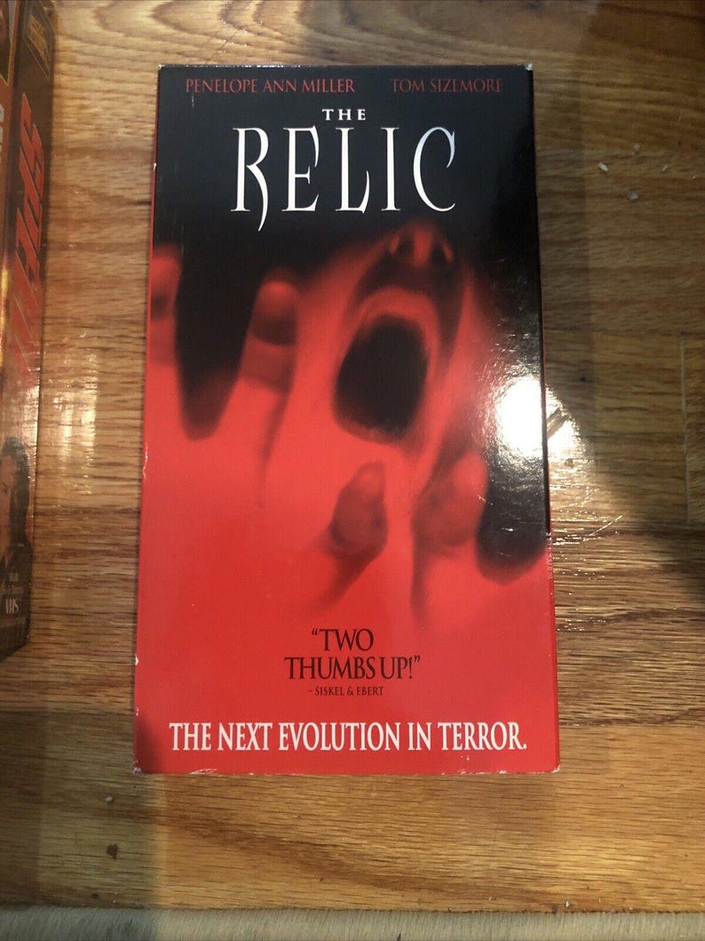 The Relic (VHS, 1997) Very Good !! - Etsy