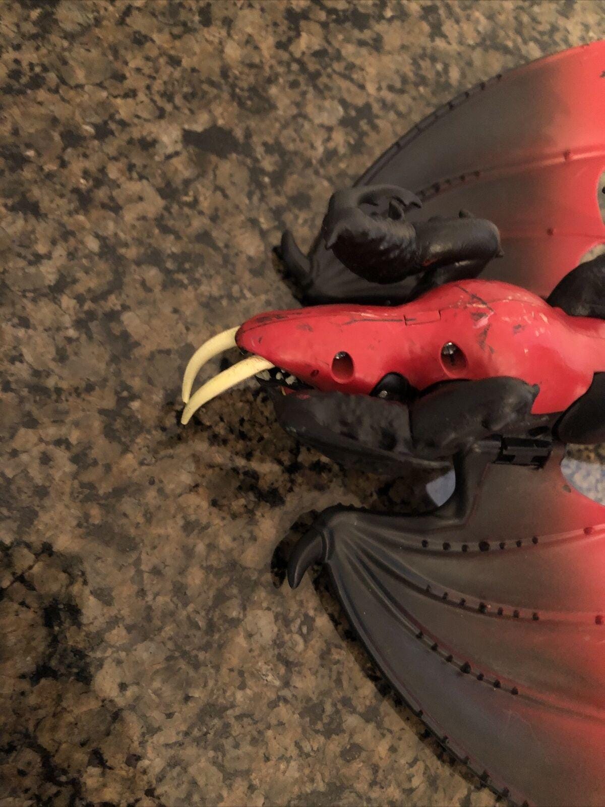 How to Train Your Dragon Figure Deathgripper Black Red Villain Monster ...