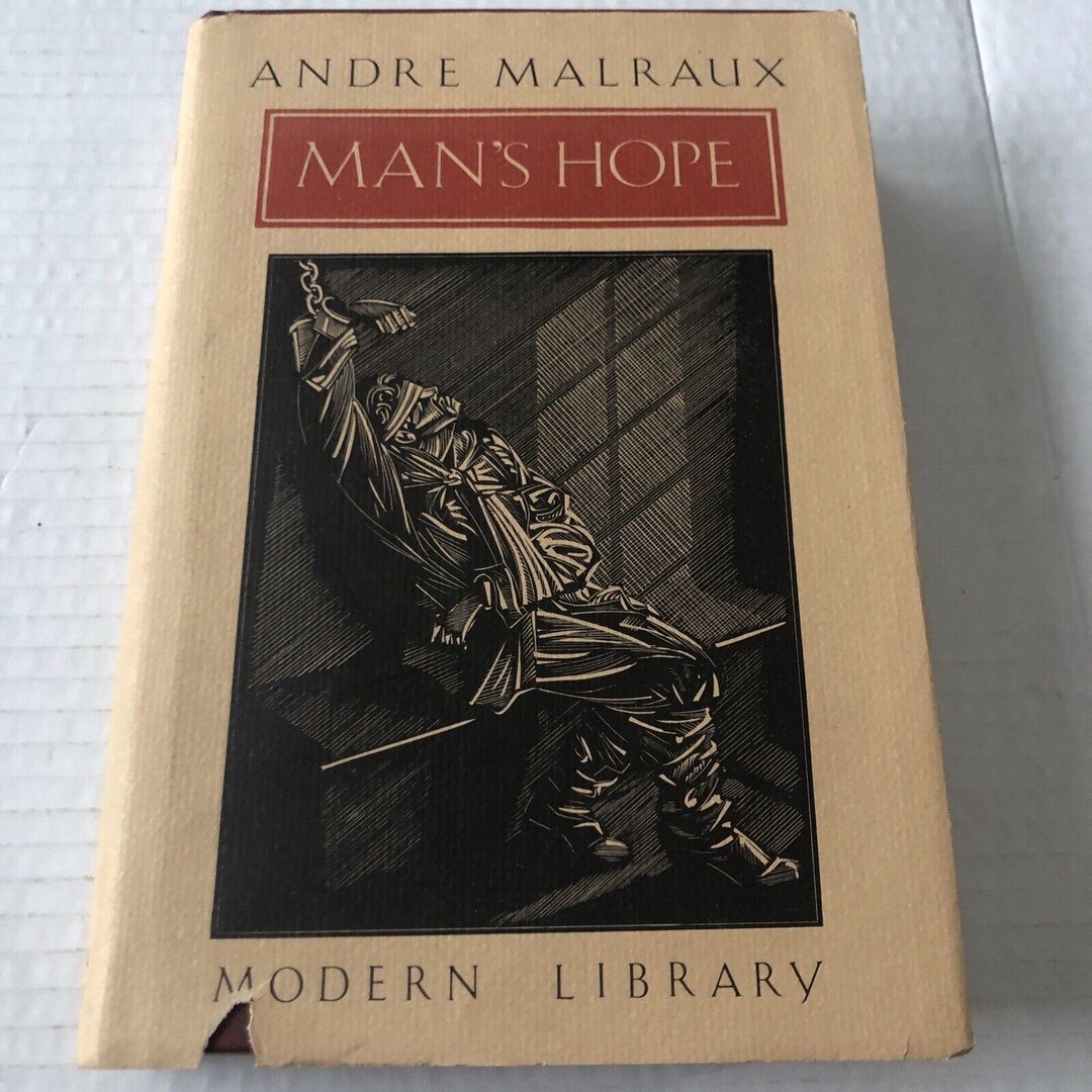 Andre Malraux MAN'S HOPE Modern Library Edition - Etsy