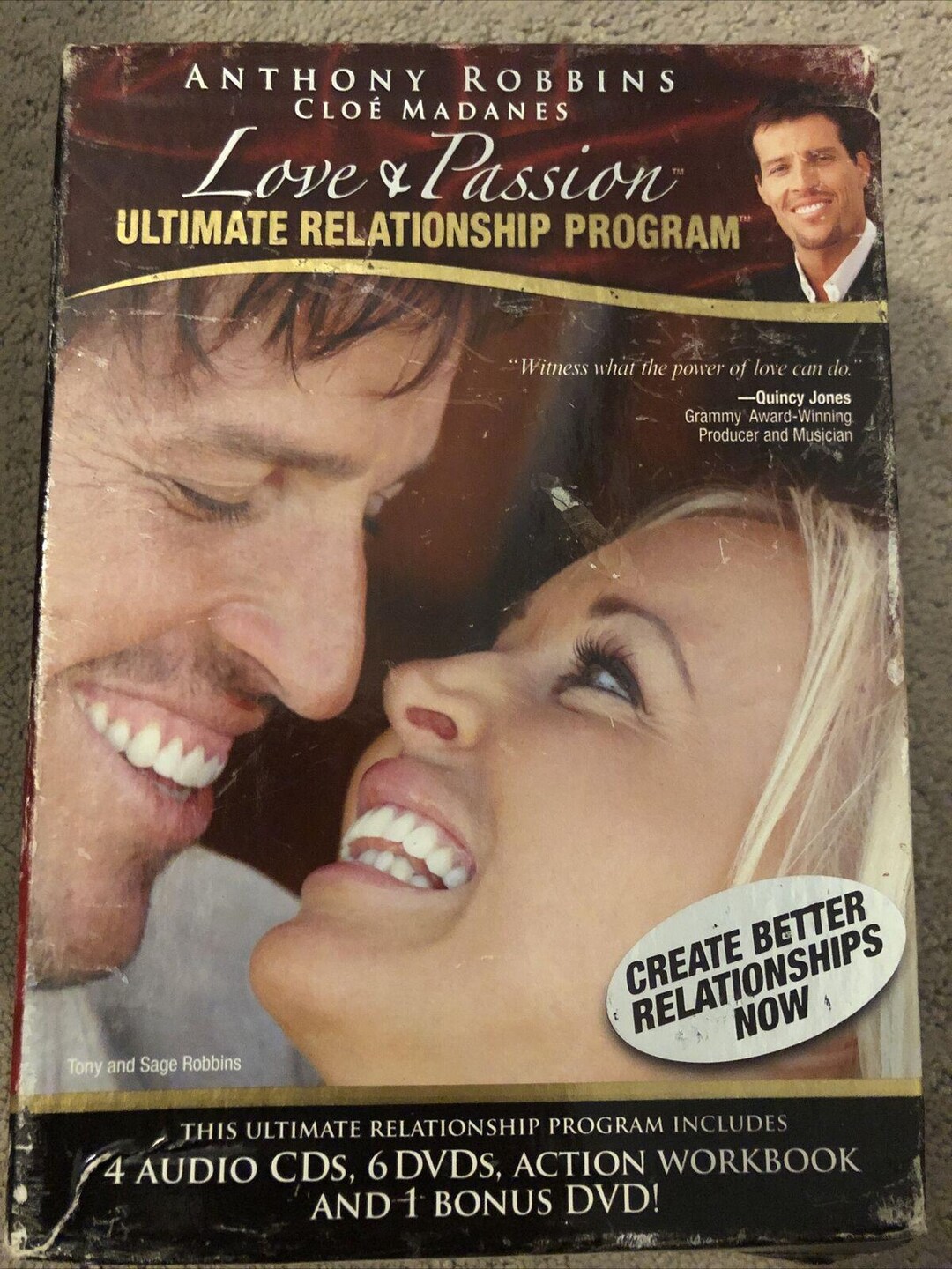 Anthony Robbins - Ultimate Relationship Program (DVD, 2008, 7-disc Set ...