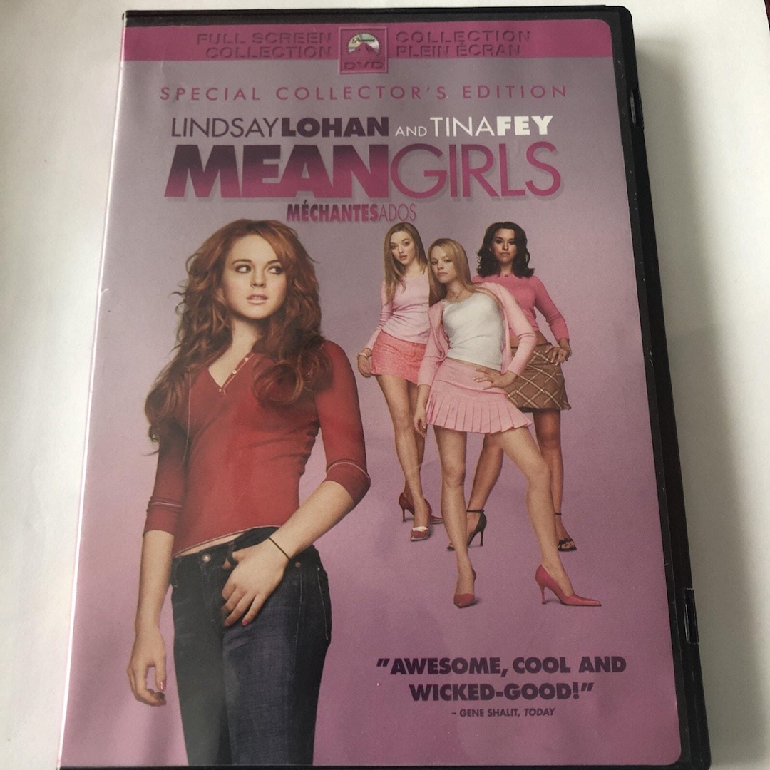 Mean Girls (DVD, 2004, Full Screen Special Collectors Edition) - Etsy