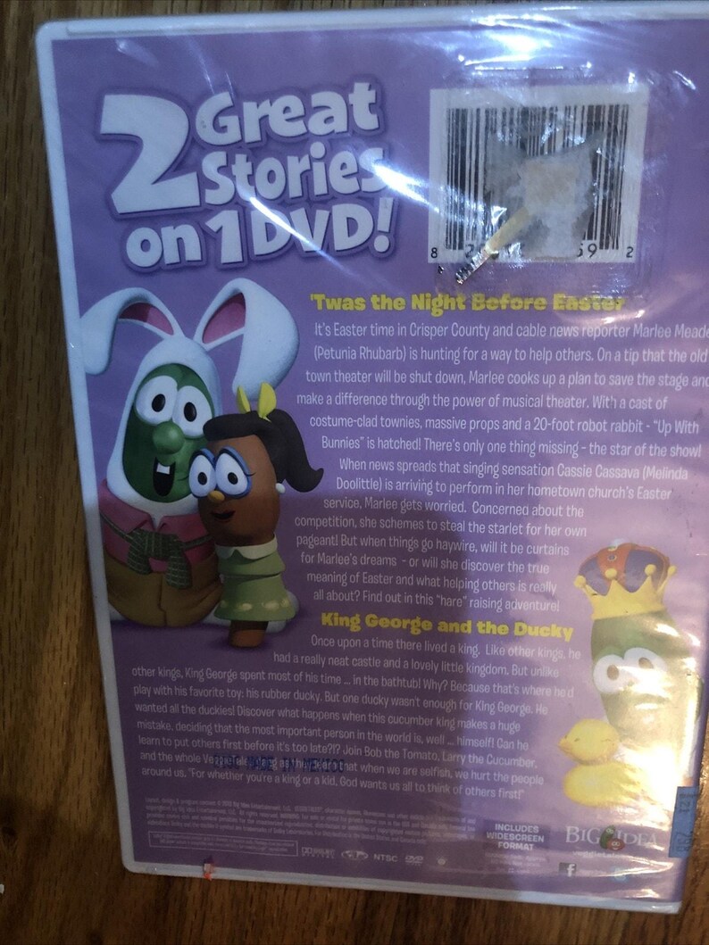 Veggietales Double Feature Twas the Night Before Easter / King George ...