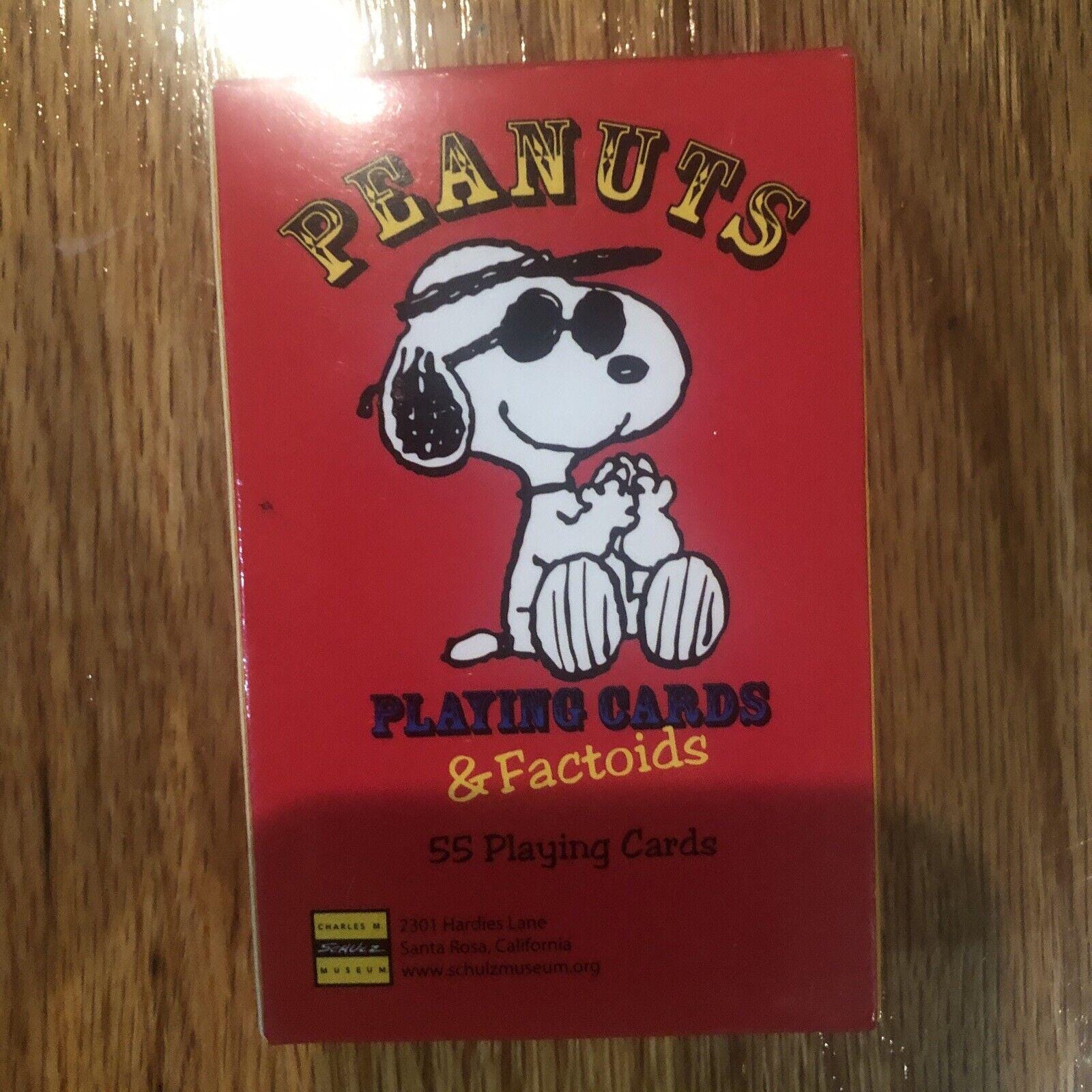Snoopy Collectible Cards Schultz Museum Limited Playing Card Snoopy ...