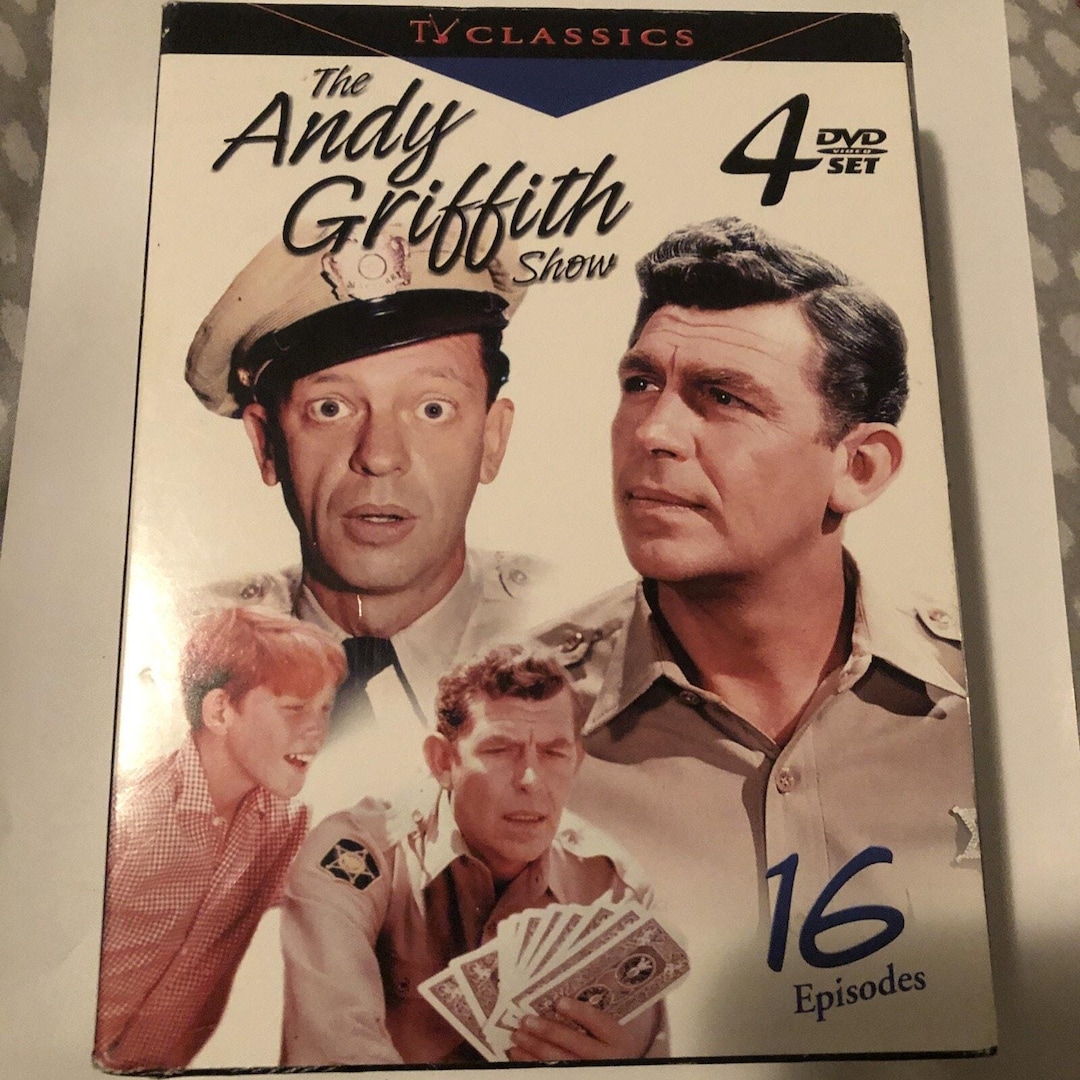 The Andy Griffith TV Classics DVD 4 Disc Set With 16 Episodes Plastic ...