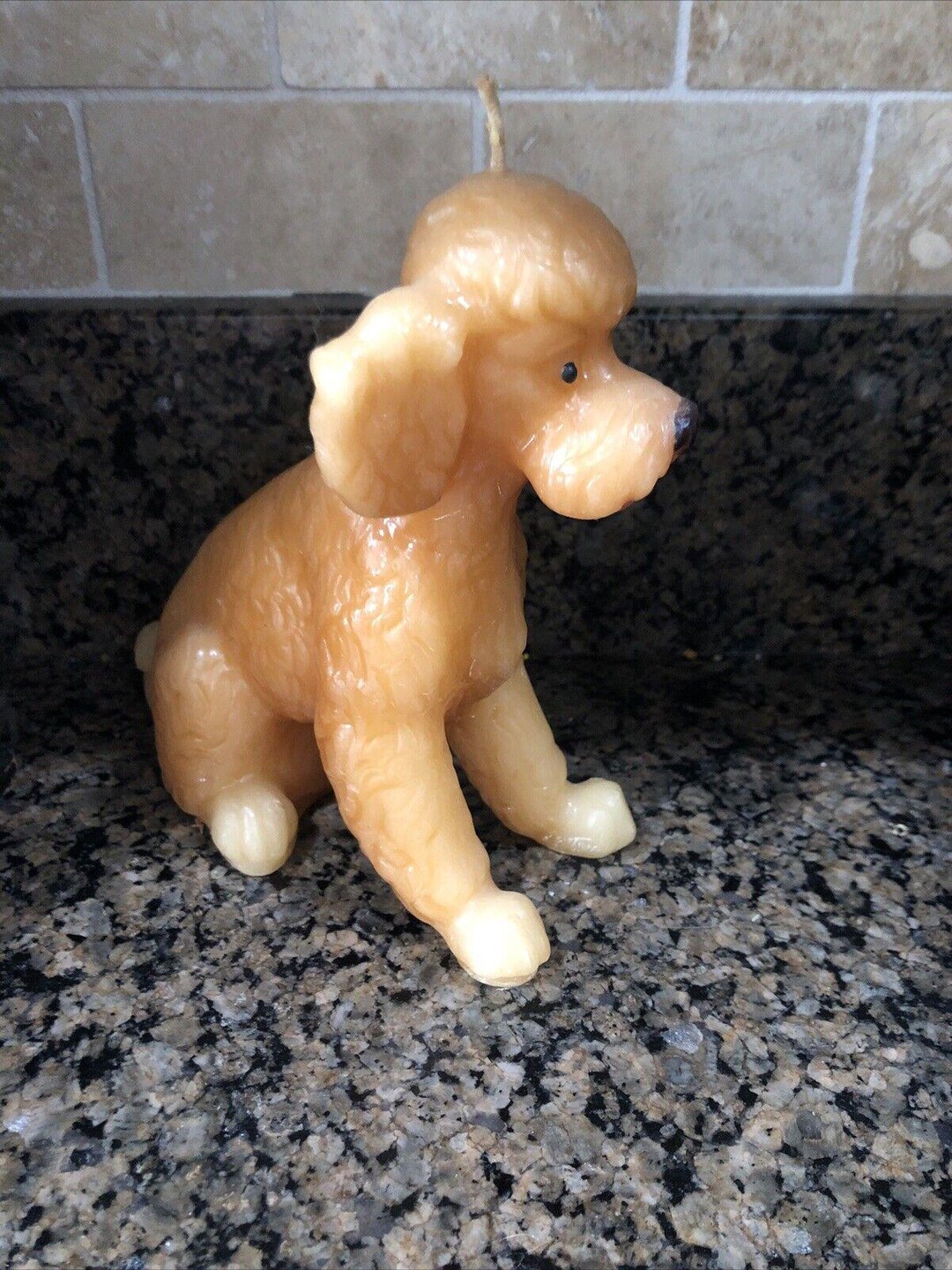Labradoodle Dog Candle 6 Inches - All Wax Figure - Etsy