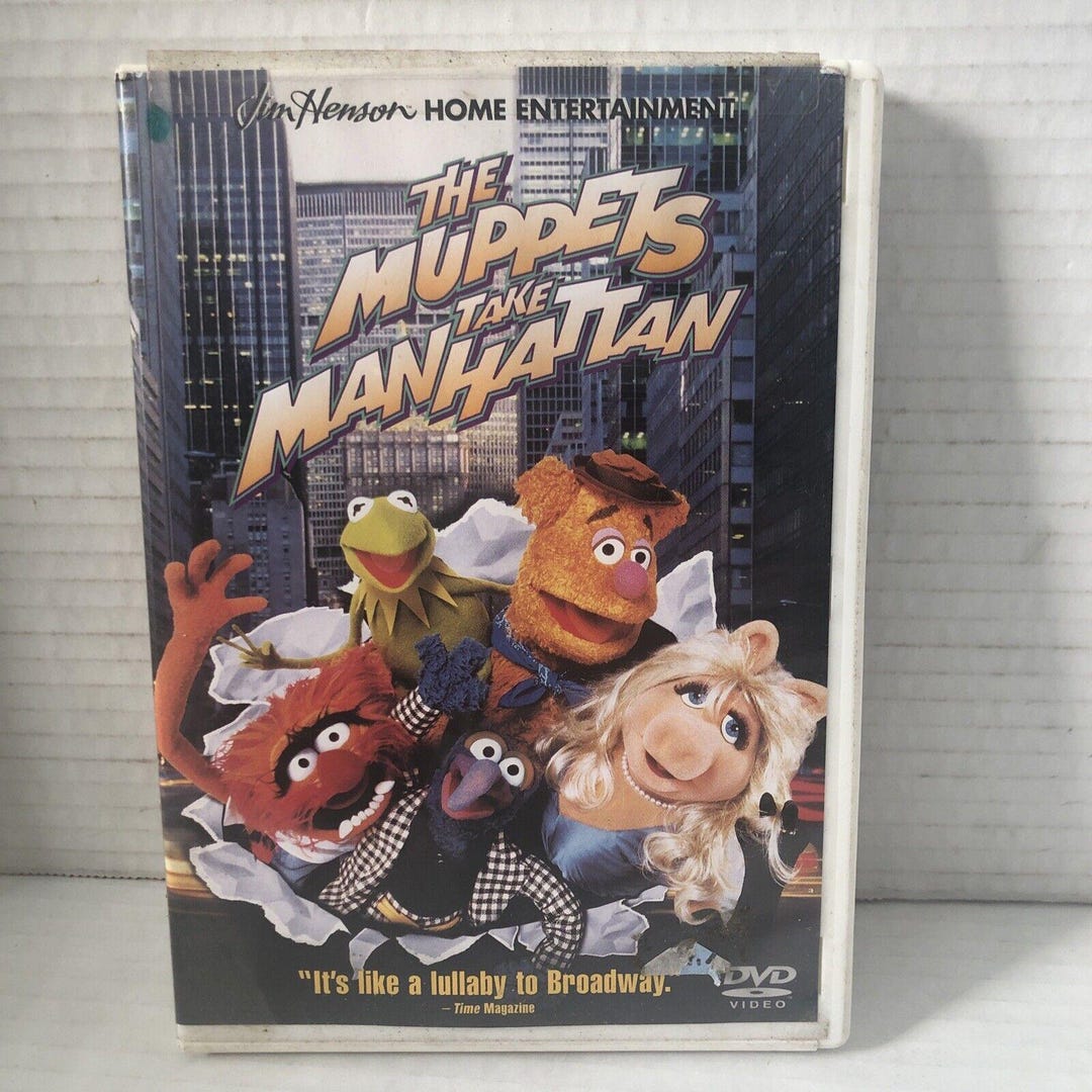 Muppets Take Manhattan DVD - Etsy