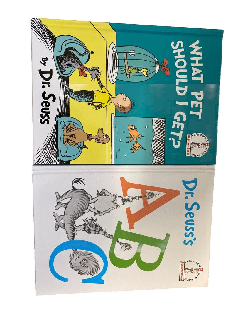 What Pet Should I Get? by Dr Seuss and Abc’s Lot of 2 Hardcover ...