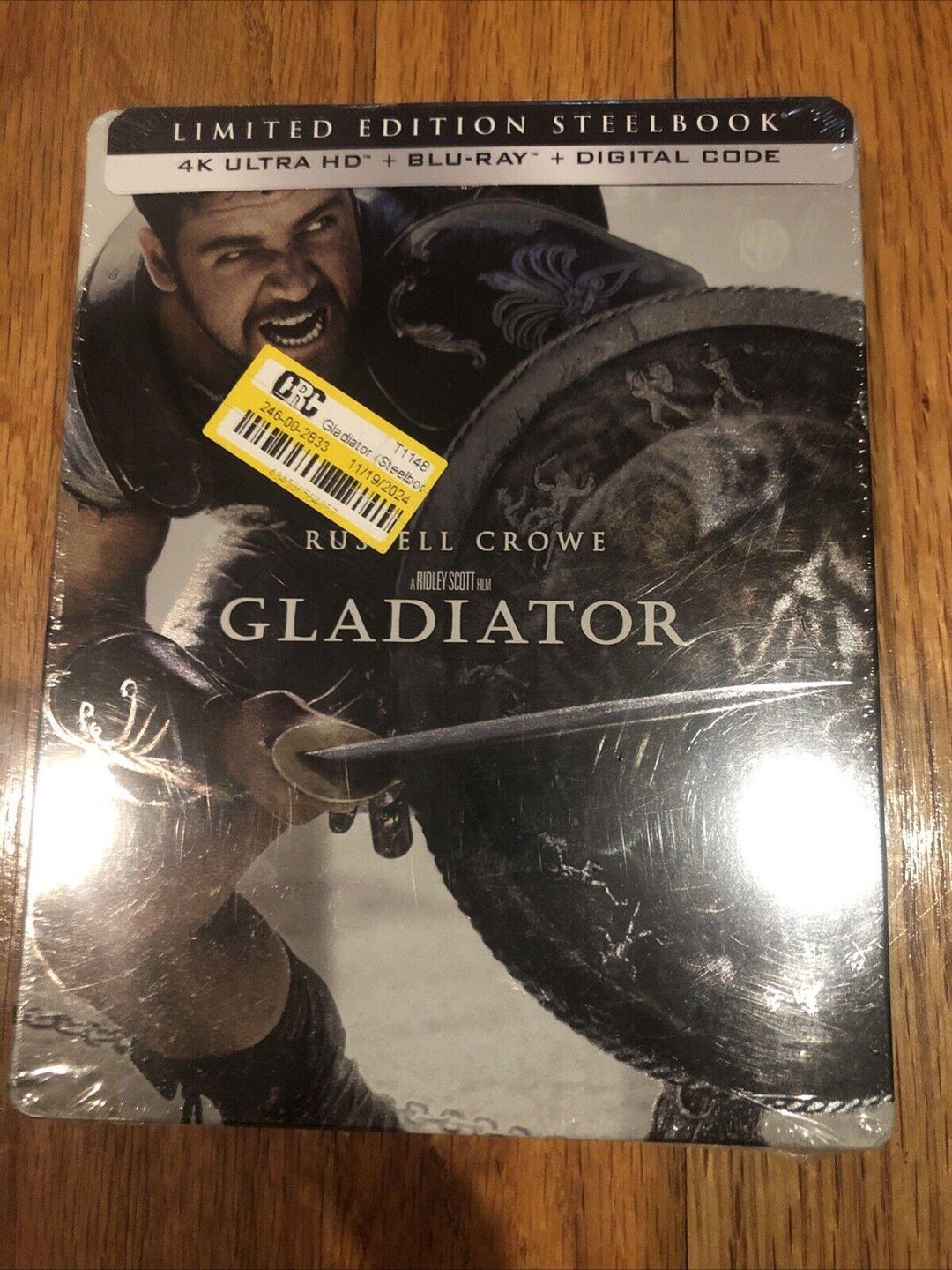 Gladiator 4K UHD STEELBOOK Blue Ray Digital Copy Brand New - Etsy
