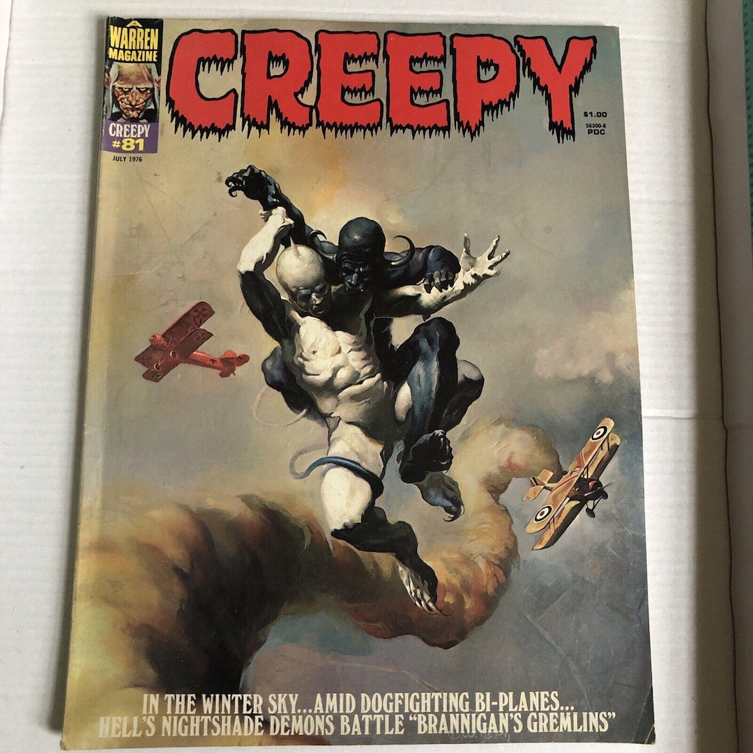 Creepy Magazine #81 Ken Kelly Cover Comic Book - Etsy