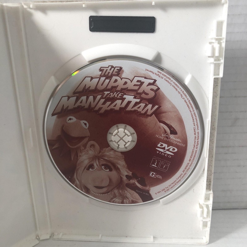 Muppets Take Manhattan DVD - Etsy