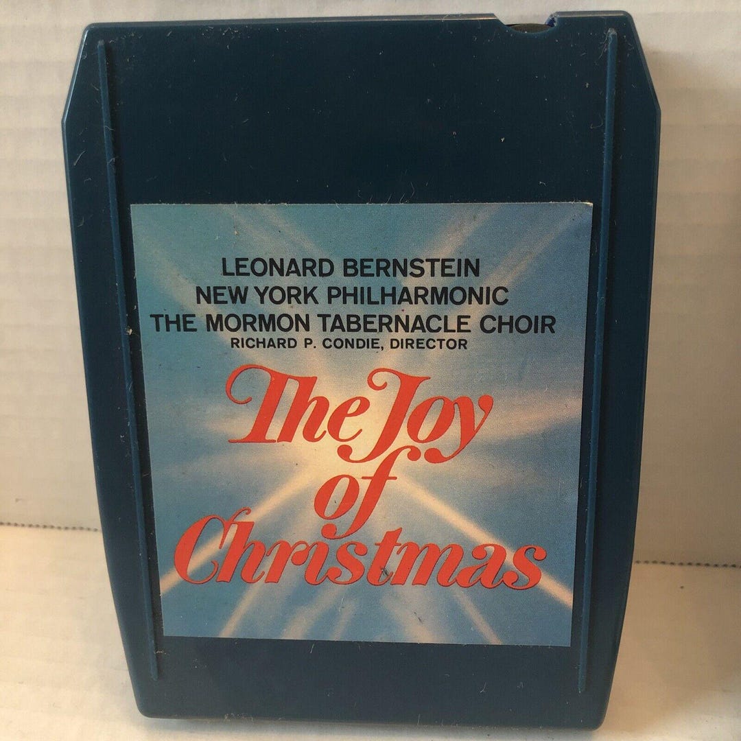 Edward Bernstein Mormon Choir "the Joy of Christmas" 8-track Tape 1963 ...