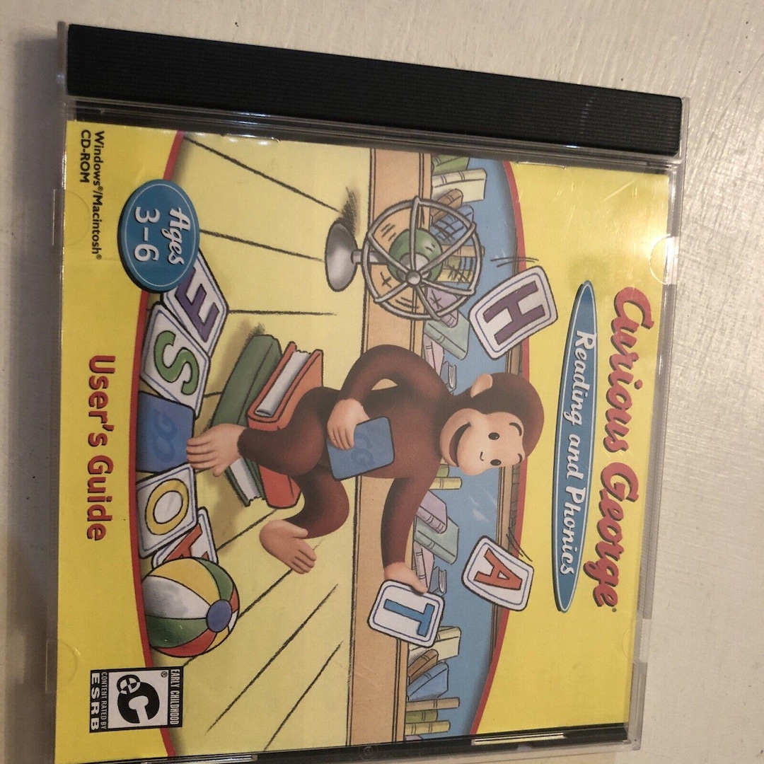 Curious George Reading & Phonics (PC, 2002) - Etsy Australia