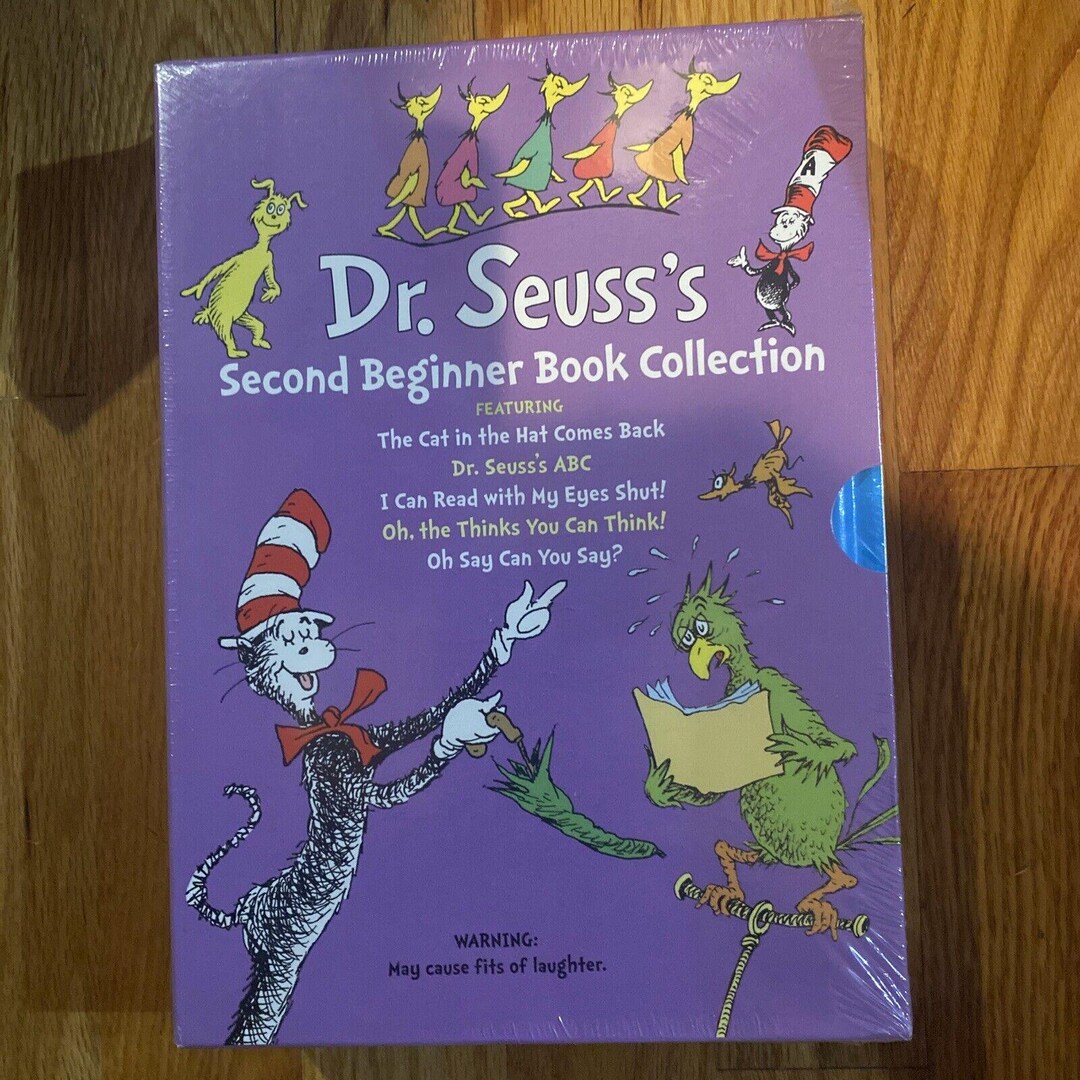 Dr. Seuss's Second Beginner Book Boxed Set Collection New - Etsy