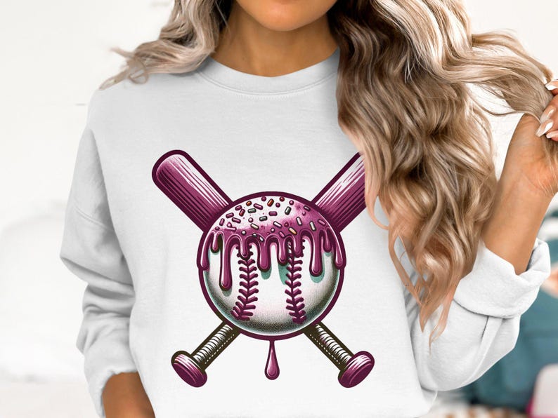 Baseball Home Plate Ice Cream Drip PNG, Baseball Sport Team Digital ...