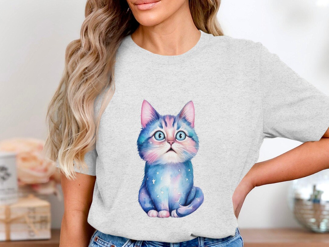 Funny Quirky Cat Clipart, Cute Cat, Quirky Frazzled Cats, Printable ...