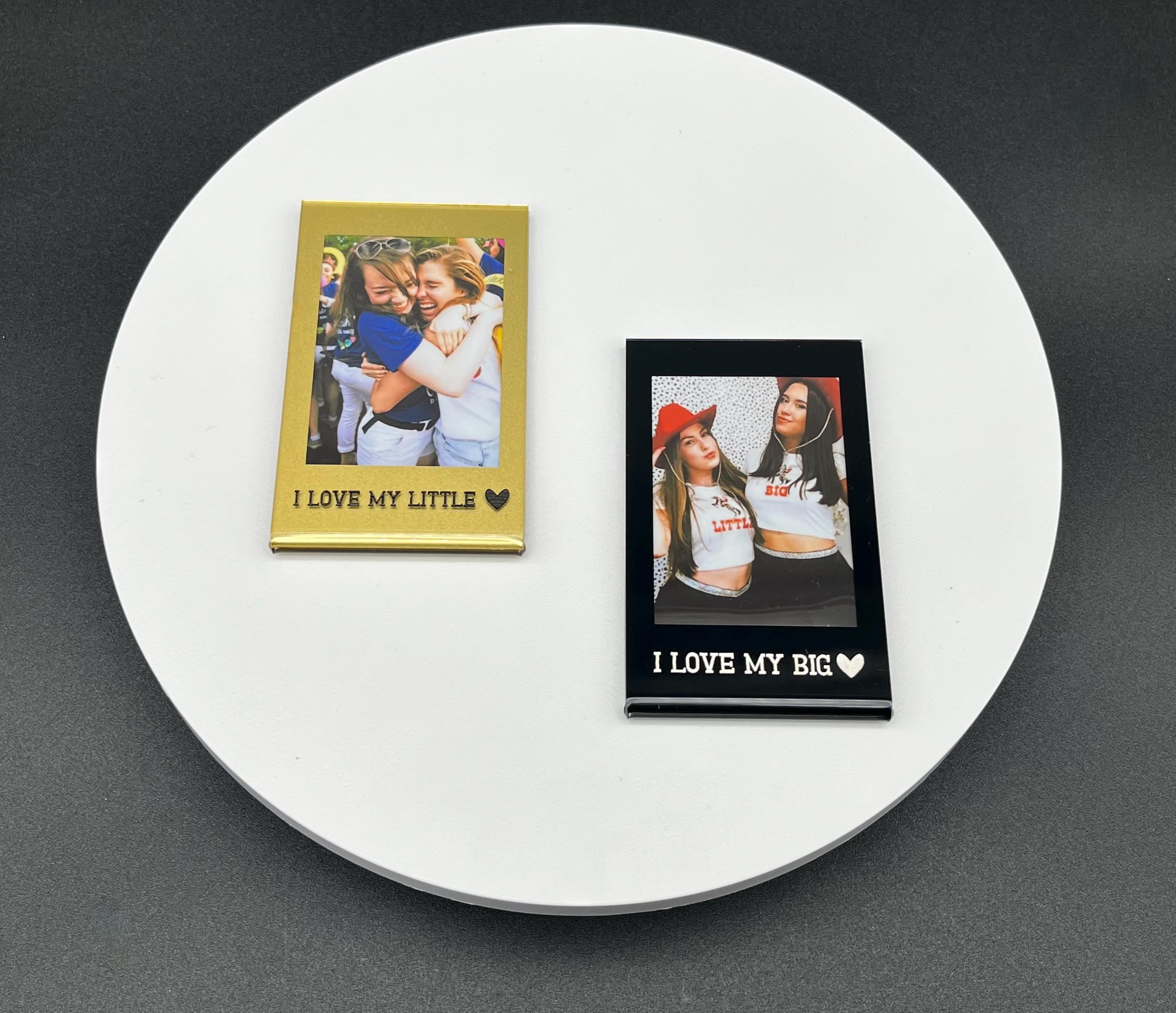 Big & Little We'll Always Be Polaroid Frame, Sorority Big Little Gift ...