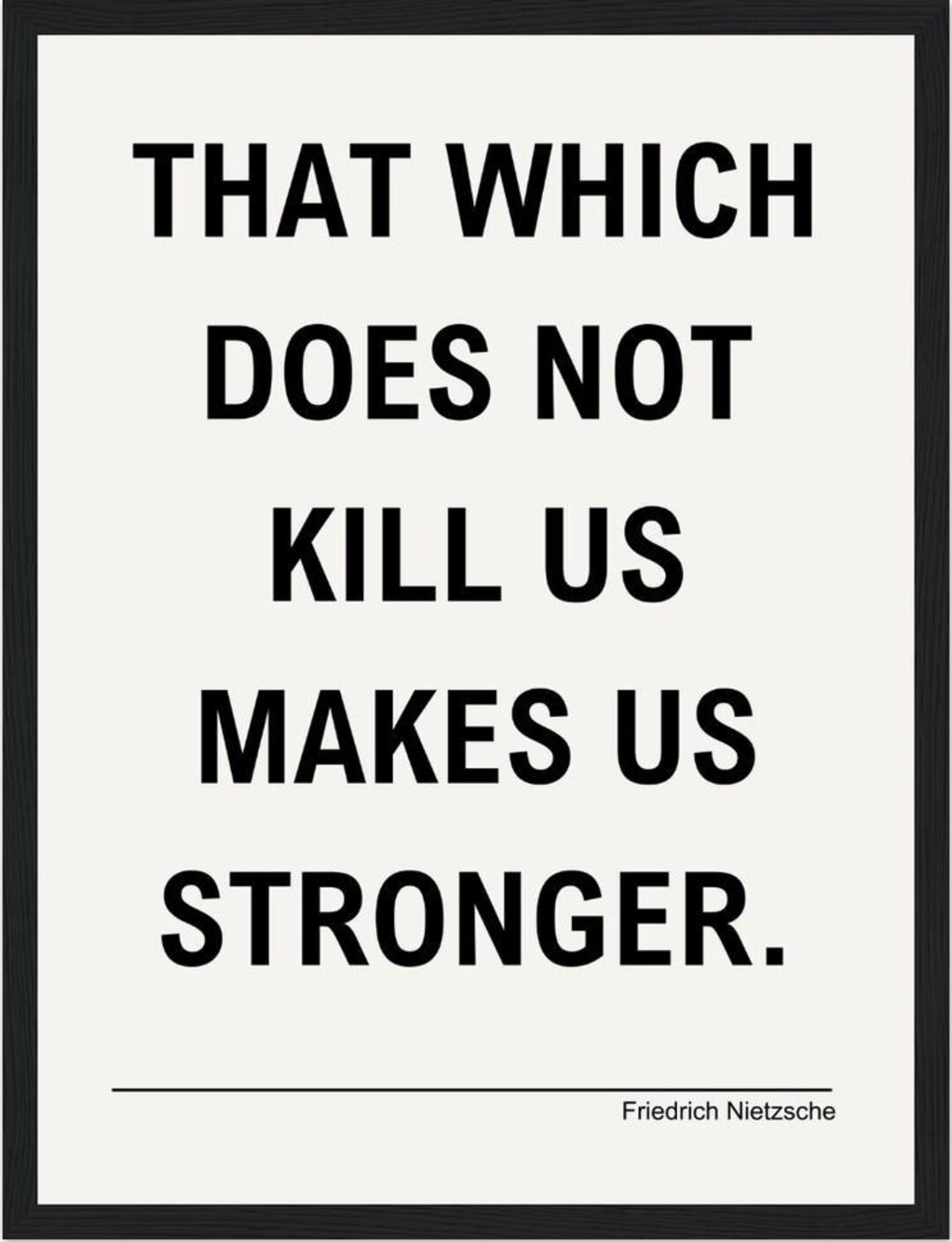 Large Framed 30x40cm Inspirational Quote Inspirational Quote Framed ...