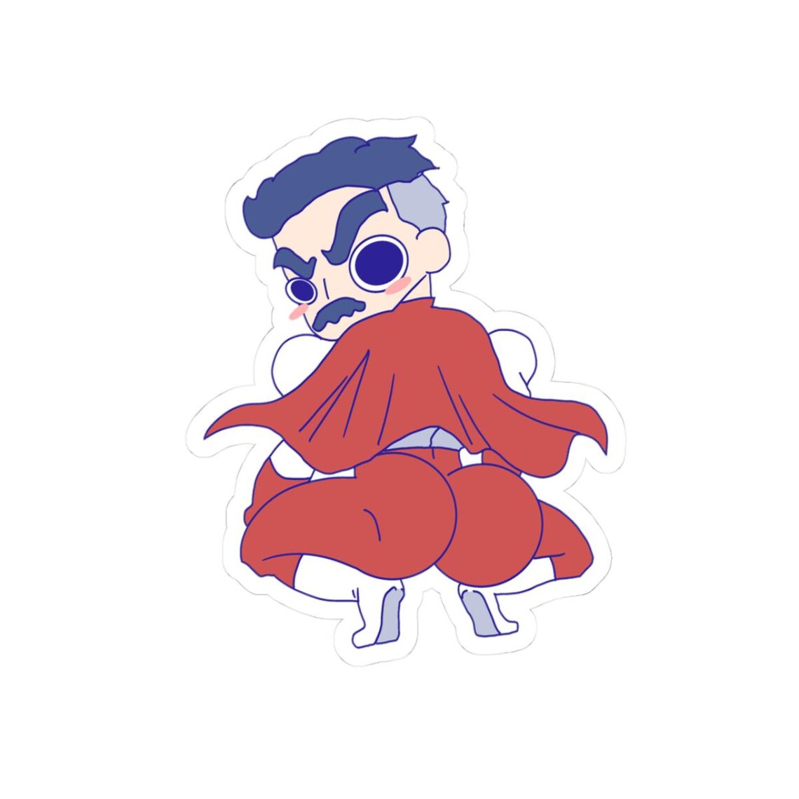 DUMMY THICC Omniman Sticker | Invincible - Etsy