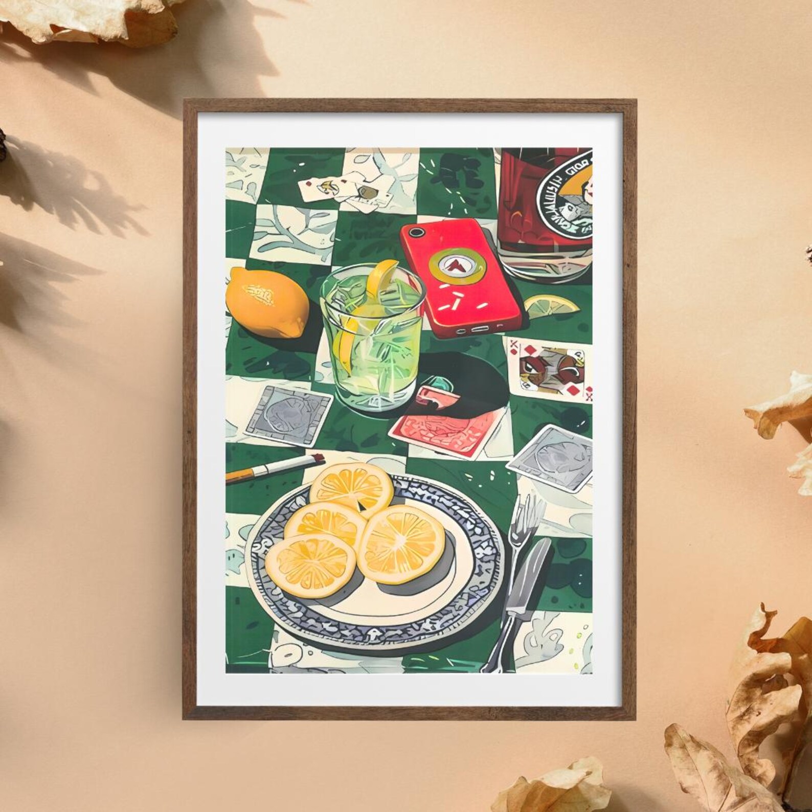 Artsy Kitchen Print, Food Recipe Print, Print Download, Aesthetic ...