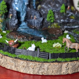 Landscape Waterfall Diorama - Etsy