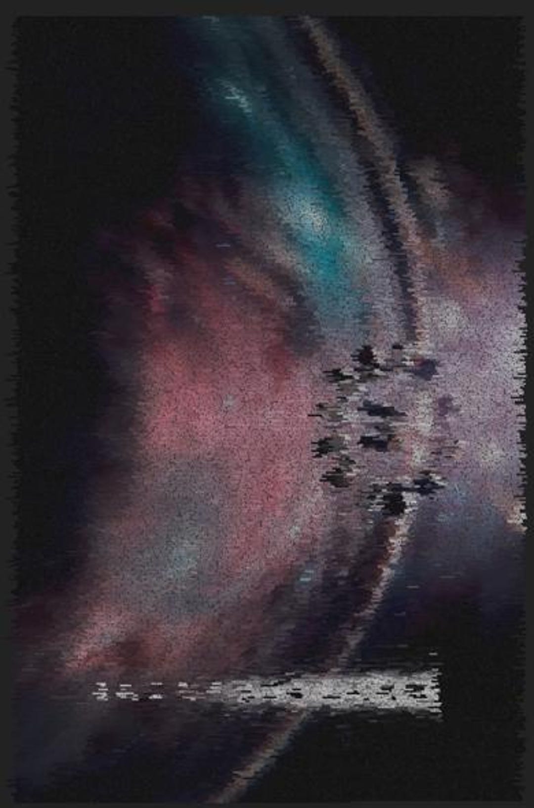 Interstellar Movie Poster Colored From Movie Screenplay - Etsy