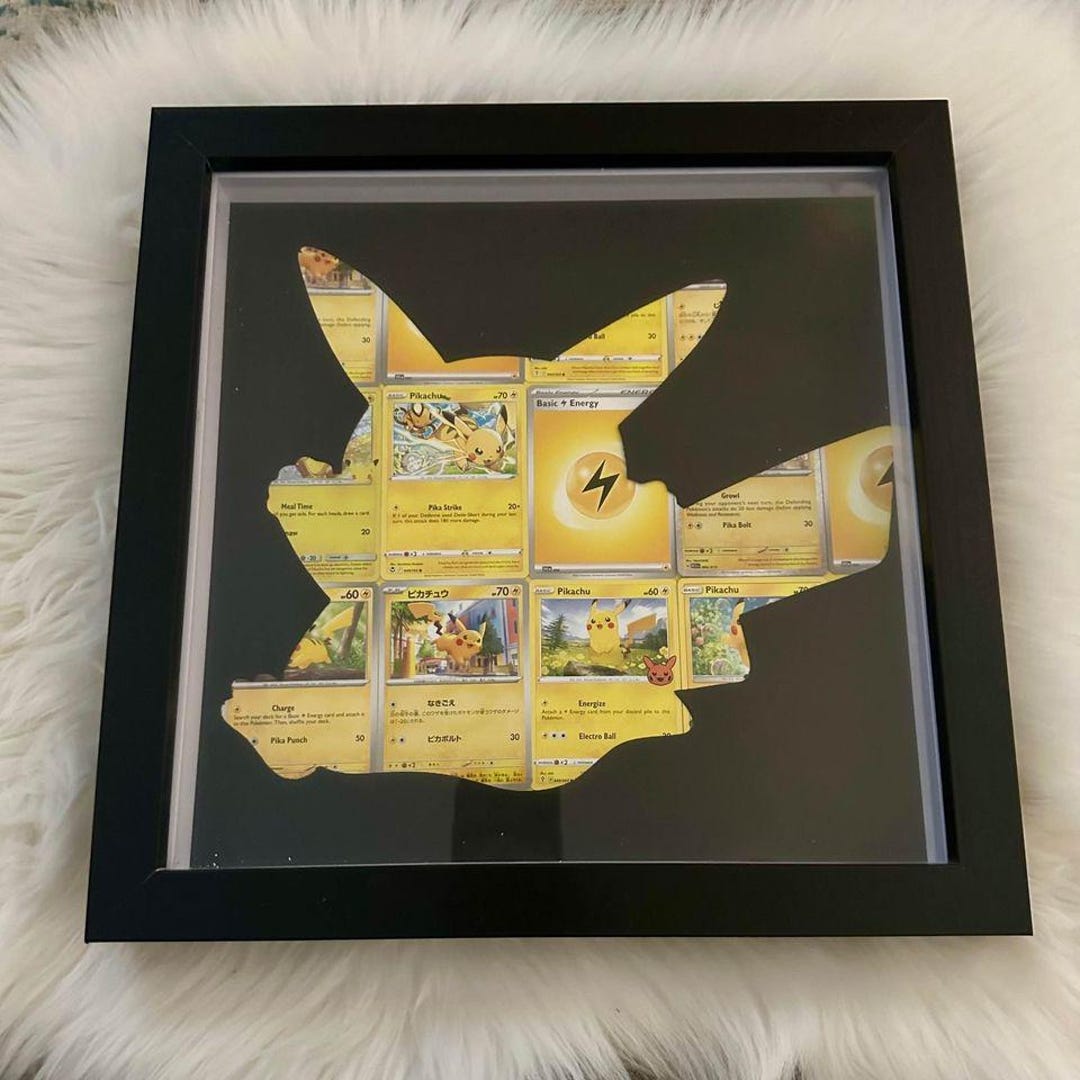 Pokémon Card Shadow Box - Etsy