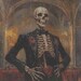 5 Cross Stitching Patterns the Ballroom Skeletons Bundle - Etsy
