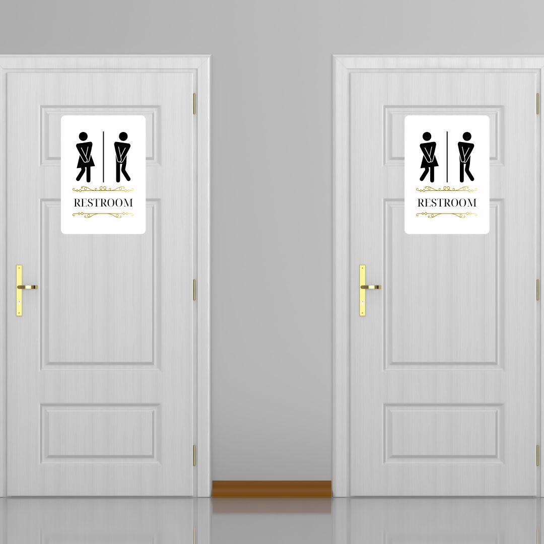 Printable Restroom Sign for Events / Parties / Wedding - Etsy