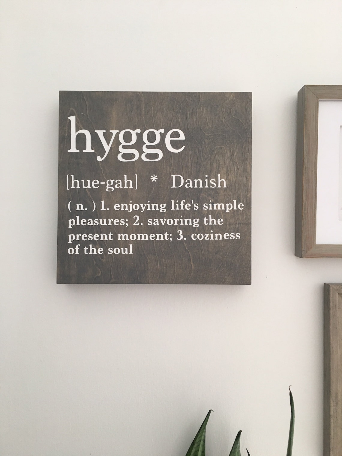 Hygge sign Denmark Christmas Danish sign Scandinavian gift | Etsy