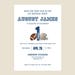 Printable Birthday Party Invitation, Football, Digital, First Birthday ...
